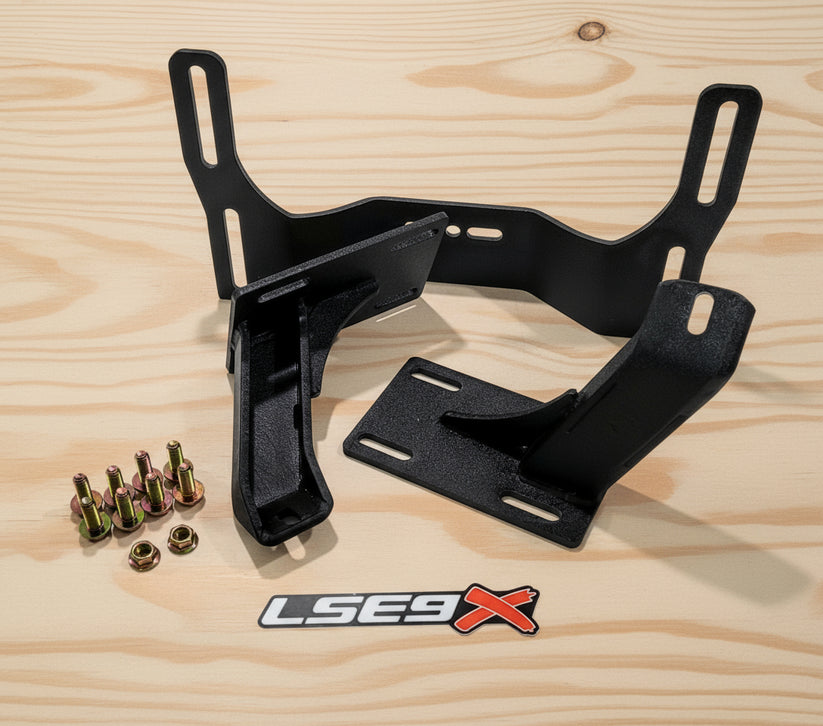 E9x, E82 LS Swap Engine Mounts With Cross Member – Lse9x